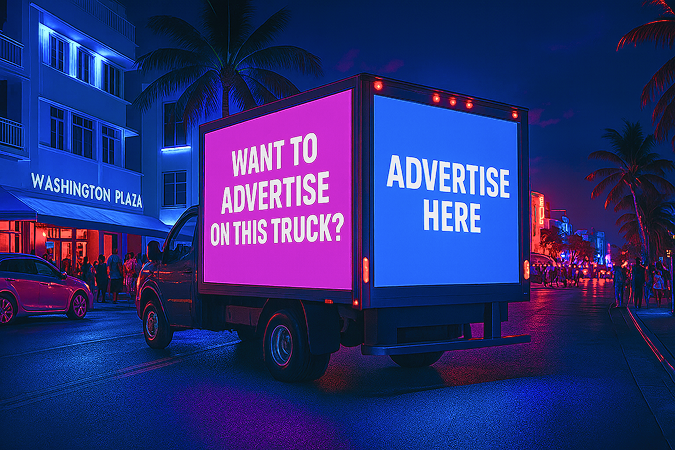 #1 Mobile Billboard Truck - LED Truck Advertising Nationwide
